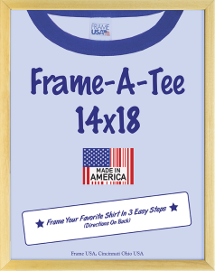 Introducing Frame-A-Tee: Frame a Shirt in a Picture Frame