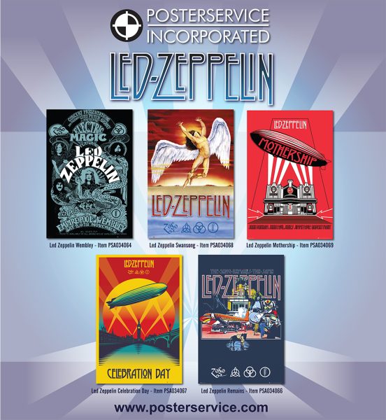 Our Collection of Led Zeppelin Posters for Sale | Frame USA