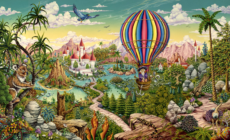 Fantasy & Vintage Car Art Prints for Sale by Michael Fishel