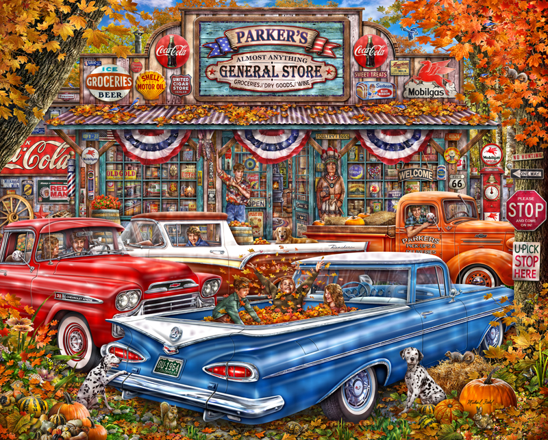 Fantasy & Vintage Car Art Prints for Sale by Michael Fishel