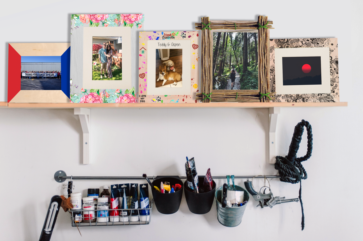 Our Different Kind of DIY Wall Frame | Frame USA