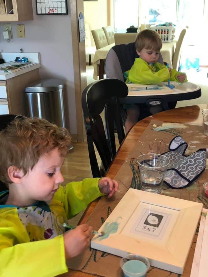 DIY Projects to do with Kids | Easy Photo Frame Crafts